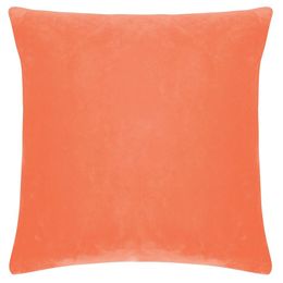 Dekokissen Pad, B:40cm H:2cm L:40cmsoft orange, unifarben, Polyester, Dekokissen_Sitzkissen_Kissenh&uuml;llen, "Smooth", Perfekte Farbabstimmung