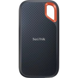 Sandisk externe SSD "Extreme Portable SSD", 4 TB, Schreibgeschwindigkeitmaximal 1000 MB/s Lesegeschwindigkeitmaximal 1050 MB/s, schwarz, Festplatten