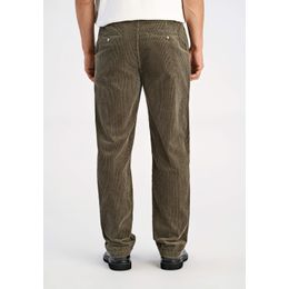 Junk De Luxe Herren Cordhose "Cordhose Relaxed Fit"dusty army, Gr. M, unifarben, Obermaterial: 100% Baumwolle, Hosen