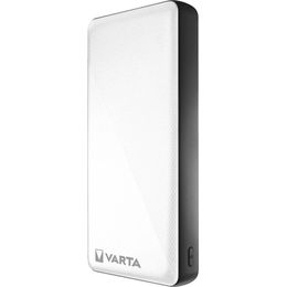 Varta Powerbank "Power Bank Energy 20000 + Ladekabel 20000mAh", 3,7 V 20.000mAh, wei&szlig;, Akkumulatoren, 20.000 mAh