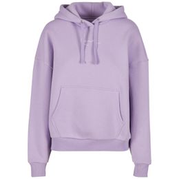 Karl Kani Damen Kapuzensweatshirt "Karl Kani Small Signature Essential Os Hoodie"violet, Gr. L, 65% Baumwolle, 35% Polyester, Sweatshirts