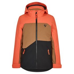 Ziener Jungen Skijacke "ANDERL", orange, Gr. 152, Obermaterial: 100% Polyester;Futter: 1. 100% Polyamid, 2. 100% Polyester;Wattierung: 100%