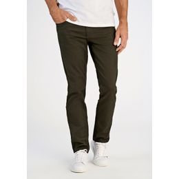 Bison Herren 5-Pocket-Hose "5-Pocket Hosen Regular Fit"dk army, Gr. 36, Obermaterial: 98% Baumwolle, 2% Elasthan, Hosen