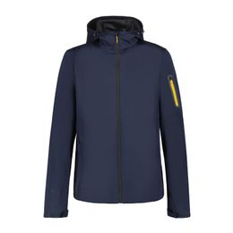 Icepeak Herren Softshelljacke "H SOFTSHELLJACKE BRINSMADE", blau, Gr. 46, Softshell, Obermaterial: 100% Polyester, Jacken, mit hochschlie&szlig;endem