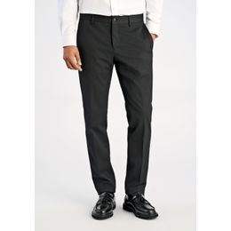 Junk De Luxe Herren Anzughose "Anzughose Slim Fit", schwarz, Gr. 48, unifarben, Obermaterial: 54% Polyester, 44% Wolle, 2% Elasthan, Hosen