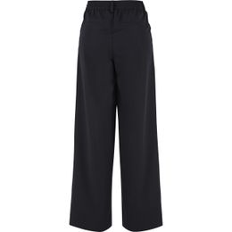 Urban Classics Damen Stoffhose "Urban Classics Damen Ladies Ultra Wide Pleat-Front Pants", schwarz, Gr. 27, unifarben, 62% Viskose, 34% Polyester, 4%