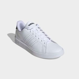 Herren Sneaker "ADVANTAGE 2.0", adidas Sportswear, Gr. 37, wei&szlig;, Synthetik, Schuhe, inspiriert vom Design des adidas stan smith