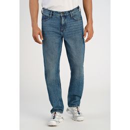 LINDBERGH Herren 5-Pocket-Jeans "Jeans Loose Fit"trade blau, Gr. 31, unifarben, Obermaterial: 100% Baumwolle, Jeans