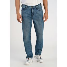 LINDBERGH Herren 5-Pocket-Jeans "Jeans Loose Fit"trade blau, Gr. 40, unifarben, Obermaterial: 100% Baumwolle, Jeans