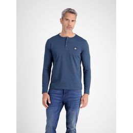 Lerros Herren Sweatshirt "Serafino-Langarmshirt f&uuml;r Herren", blau, Gr. M, 100% Baumwolle, Sweatshirts