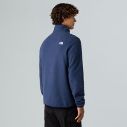The North Face Herren Fleecepullover "M GLACIER FLEECE 1/4 ZIP JACKET", blau, Gr. S, Obermaterial: 100% Polyester, Sweatshirts, 1/4-langer