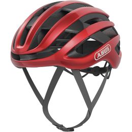 Abus Fahrradhelm "AIRBREAKER", M Kopfumfang: 52cm - 58cm, rot, Helme