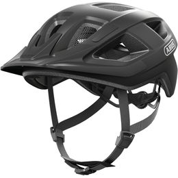 Abus Fahrradhelm "ADURO 3.0", L Kopfumfang: 58cm - 62cm, schwarz, Helme
