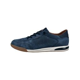 Bugatti Herren Sneaker "Bugatti Sneaker Lederimitat", Gr. 44, blau, Lederimitat, Schuhe