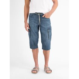 Lerros Herren Bermudas "Long-Bermuda f&uuml;r Herren", blau, Gr. 38, 99% Baumwolle, 1% Elasthan, Hosen