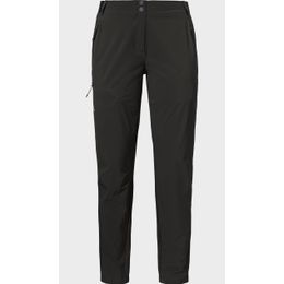 Sch&ouml;ffel SCH&Ouml;FFEL Damen Outdoorhose "Pants Style Blaustein WMS", schwarz, Gr. 40, Oberstoff: 86% Nylon, 14% Elasthan, Hosen