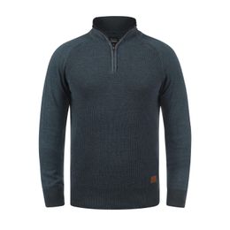 Blend Herren Troyer "Troyer BHGrandolf", blau, Gr. L, Obermaterial: 100% Baumwolle CO., Pullover