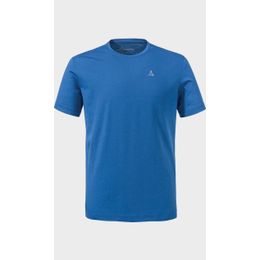 Sch&ouml;ffel SCH&Ouml;FFEL Herren Funktionsshirt "T Shirt Hohberg M", blau, Gr. 46, Oberstoff: 60% Baumwolle, 40% Polyester, Shirts
