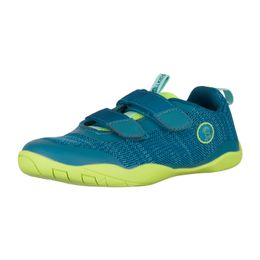 Trollkids Kinder Barfu&szlig;schuh "KIDS EIKEFJORD BAREFOOT HIKER", Gr. 33petrol, dolphin blau, lime, Synthetik, Schuhe