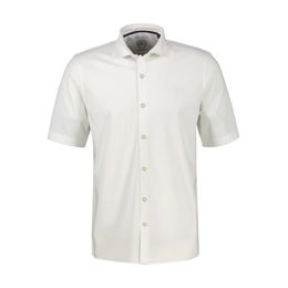 Lerros Herren Kurzarmhemd "1/2 Hemd mit COOL & DRY Funktion, grosse Gr&ouml;&szlig;en"broken wei&szlig;, Gr. 6XL, 75% Baumwolle, 25% Polyester, Hemden