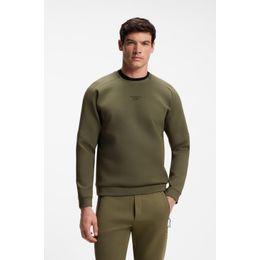 BOSS Green Herren Sweatshirt "Porsche Spirit 70 Capsule Collection"open gr&uuml;n347, Gr. L, unifarben, Sweatware, Obermaterial: 39% Baumwolle, 36% Modal,