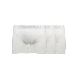 LINDBERGH Herren Boxershorts "Unterhose", Gr. XXL, wei&szlig;, Obermaterial: 70% Viskose, 25% Baumwolle, 5% Elasthan, Unterhosen