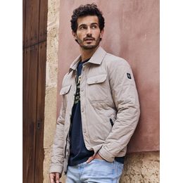 Lerros Herren Hemdjacke "Overshirt-Jacke, leicht gef&uuml;ttert", beige, Gr. XL, 100% Polyamid, Jacken