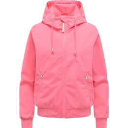 Ragwear Damen Outdoorjacke "Oggie YOUMODO"pink26, Basic, Gr. L, Obermaterial: 100% Polyester; Innenfutter: 100% Polyester, Jacken, Wasserdichte und