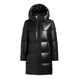 Khujo Damen Steppmantel "HAYA2 SHINY", schwarz, Gr. L, unifarben, 100% Polyester, M&auml;ntel