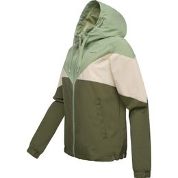 Ragwear Damen Funktionsjacke "Rochele", gr&uuml;n, Gr. S, Obermaterial: 100% Nylon. Innenfutter: 100% Polyester, Jacken, wasserdichte Damen &Uuml;bergangsjacke