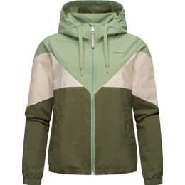 Ragwear Damen Funktionsjacke "Rochele", gr&uuml;n, Gr. M, Obermaterial: 100% Nylon. Innenfutter: 100% Polyester, Jacken, wasserdichte Damen &Uuml;bergangsjacke