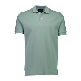 LINDBERGH Herren Poloshirt "Poloshirt Relaxed Fit", gr&uuml;n, Gr. L, unifarben, Obermaterial: 100% Baumwolle, Shirts