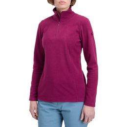 McKINLEY Damen Fleeceshirt "Langarmshirt Amarillo HZ FL W"gr&uuml;n schwarz, Gr. 40, Obermaterial: 100% Polyester, Shirts