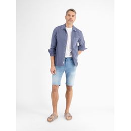 Lerros Herren Bermudas "Herren Denim-Bermuda in Comfort-Stretch", blau, Gr. 33, 99% Baumwolle, 1% Elasthan, Hosen
