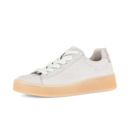 Gabor Damen Sneaker "Sneaker low", Gr. 37, beige, Schuhe