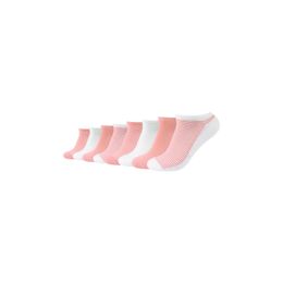 s.Oliver Damen Sneakersocken "Sneakersocken 8er Pack", Gr. 35coral cloud, 78% Baumwolle $, 20% Polyamid, 2% Elasthan, gestreift, Socken