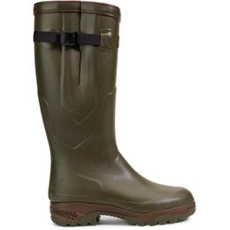 Aigle Damen Gummistiefel "Stiefel Aigle Parcours Iso 2 kaki", Gr. 38, gr&uuml;n, Obermaterial: 100% Gummi rubber., Schuhe