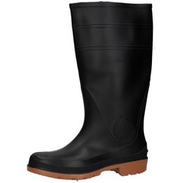 Nora Damen Gummistiefel "Regenstiefel Como", Gr. 39, schwarz, Obermaterial: 100% PVC PVC., Schuhe