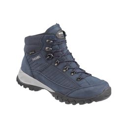 Meindl Damen Wanderschuh "Wanderschuhe Meindl Sarn Lady GTX", Gr. 5,5, blau, Obermaterial: 100% Rindnubukleder CNU., Schuhe