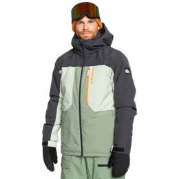 Quiksilver Herren Snowboardjacke "Dawson", blau, Gr. XS, Obermaterial: 100% Microfaser;, Jacken