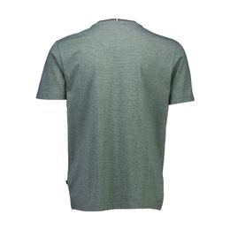 Bison Herren Kurzarmshirt "T-Shirt (Kurzarm) Comfort Fit", gr&uuml;n, Gr. XXL, gestreift, Obermaterial: 100% Baumwolle, Shirts