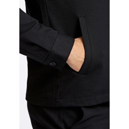 LINDBERGH Herren Outdoorhemd "Hemdjacke Slim Fit", schwarz, Gr. XXL, Obermaterial: 75% Polyester, 22% Viskose, 3% Elasthan. Futter: 95% Polyester, 5%