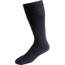 NORDPOL Arbeitssocken "Socken 3 Paar Vollpl&uuml;sch-Strumpf lang 7050 grau 70% Wolle / 30% Polyester", 39, grau, Socken