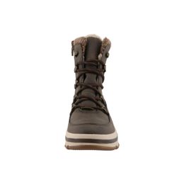 Tom Tailor Damen Stiefel "Tom Tailor Winter Boots", Gr. 40lava, Polyurethan, unifarben, Schuhe