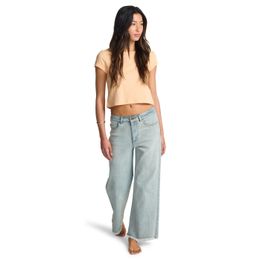 Billabong Damen Weite Jeans "Be Free"surf spray, Gr. 27, Obermaterial: 98% Baumwolle, 2% Elasthan., Jeans