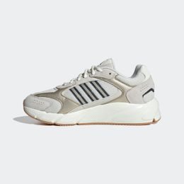 Damen Sneaker "CRAZYCHAOS 2000", adidas Sportswear, Gr. 39, wei&szlig;, Leder, Synthetik, Textil, Schuhe, inspiriert vom Design des adistar control