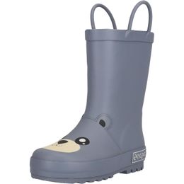ZIGZAG M&auml;dchen Gummistiefel "Solene", Gr. 27, grau, Gummi, Schuhe, mit wasserdichter Eigenschaft