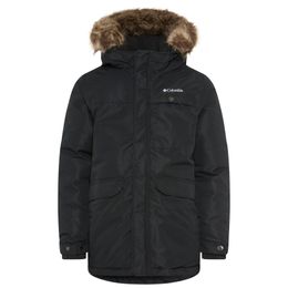 Columbia Kinder Parka "NORDIC STRIDER II JACKET", schwarz, Gr. M, Obermaterial: 100% Polyester. Wattierung: 100% Polyester, Jacken, F&uuml;r Kinder