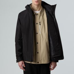 The North Face Herren 3-in-1-Funktionsjacke "M CARTO MONO TRICLIMATE HOODED JACKET", schwarz, Gr. XXL, Obermaterial: 100% Polyester, Jacken,