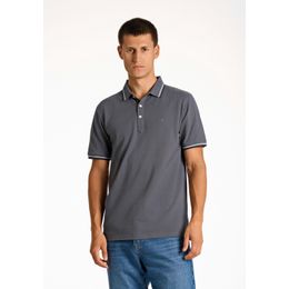 LINDBERGH Herren Poloshirt "Poloshirt Relaxed Fit", blau, Gr. M, unifarben, Obermaterial: 100% Baumwolle, Shirts